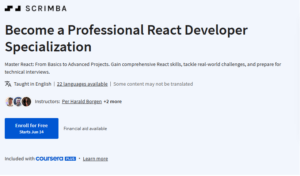 11 Best React Courses And Certifications For Developers (Updated 2025) - Technicalstudies