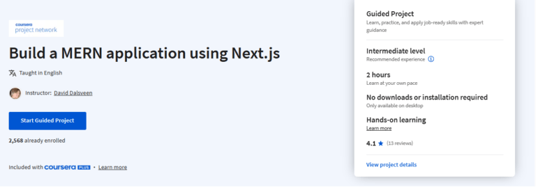 11 Best NextJS Courses And Certifications For Developers (2025) - Technicalstudies