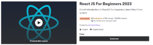 11 Best React Courses And Certifications For Developers (Updated 2025) - Technicalstudies