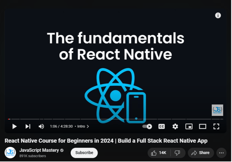 11 Best React Native Courses Web Developers Can Join 2025