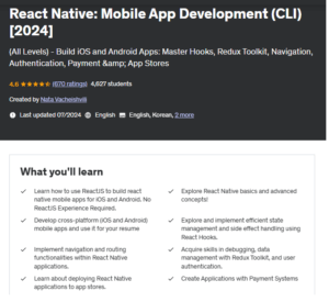 11 Best React Native Courses Web Developers Can Join (2025 ...