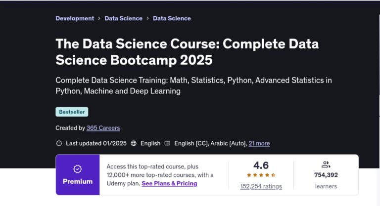 Top 10 Udemy Courses For Aspiring Data Scientists In 2026 ...